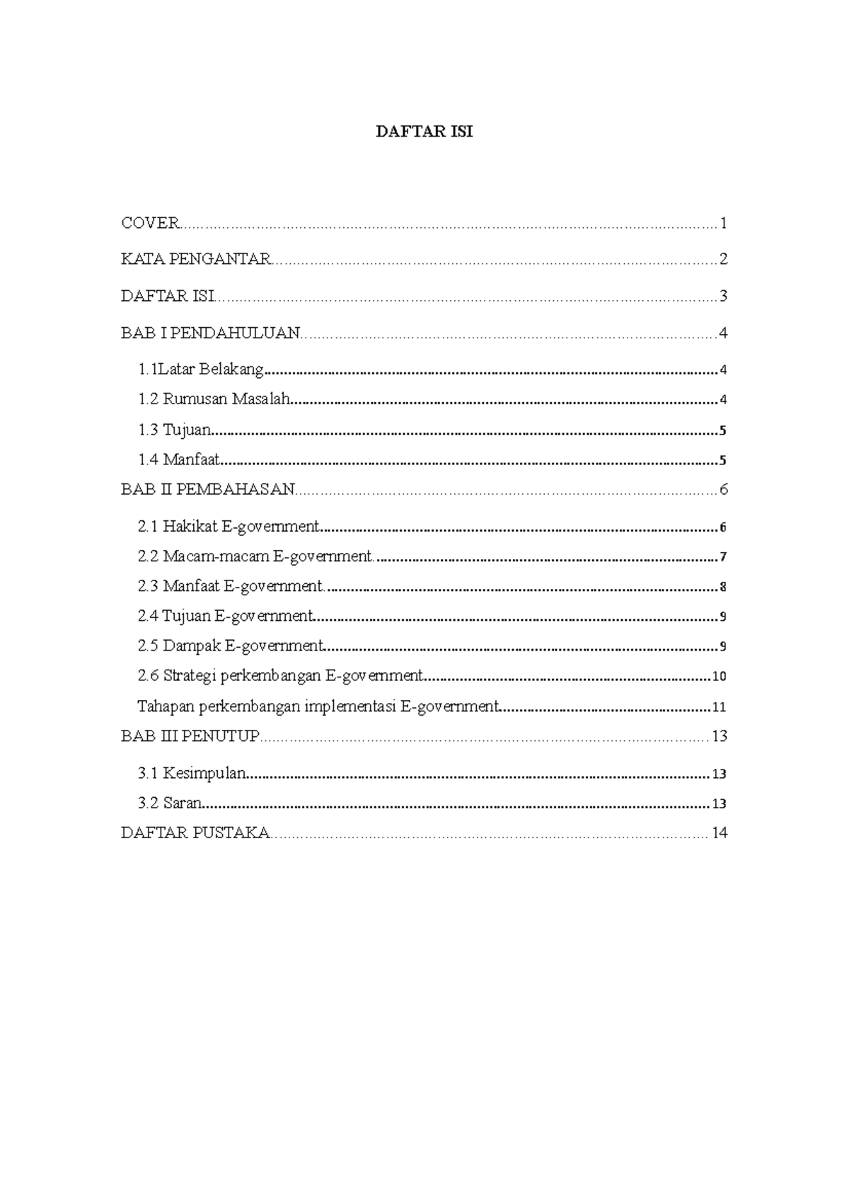 Makalah Penerapan Komputer - DAFTAR - Studocu