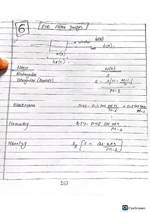 Dsap ch 4 - Dsap ch 1 2 3 4 5 - Digital signal analysis and processing - Studocu
