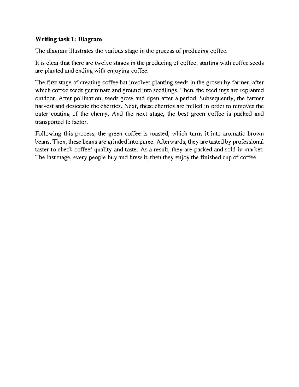 Writing task 1 thuytrang diagrams - Writing task 1: Diagram The diagram ...