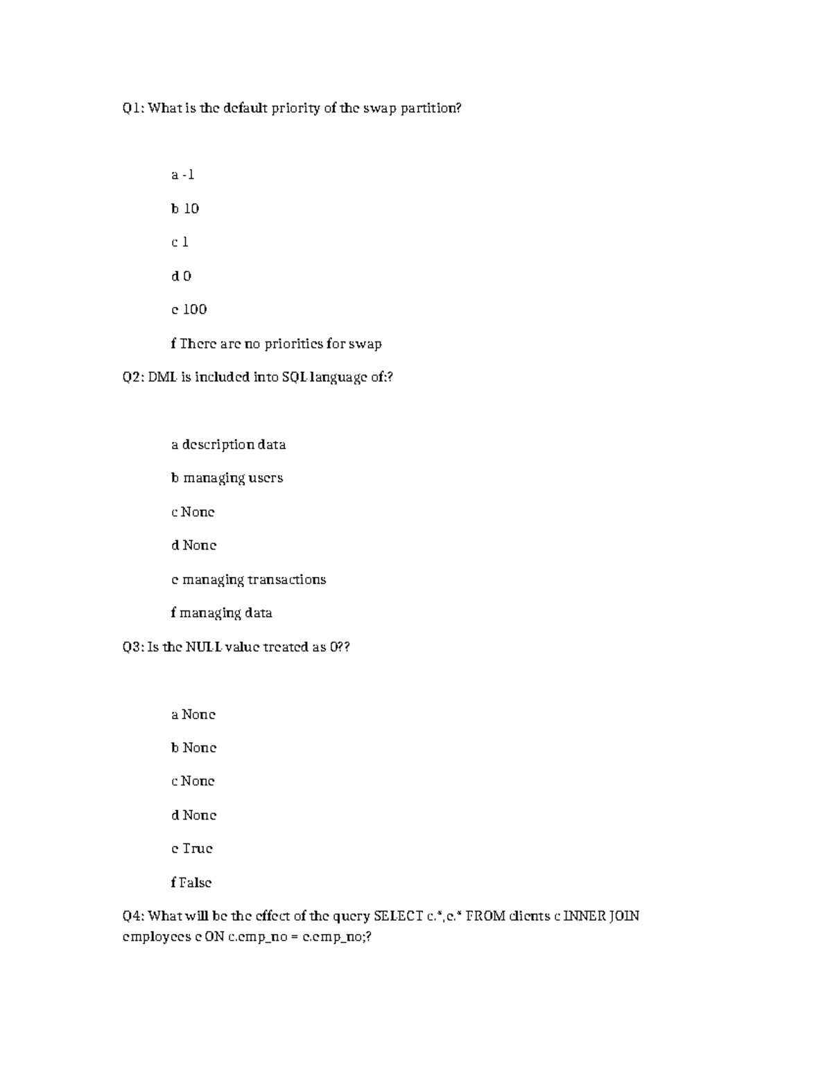 Interface of Visual Query Language - Q1: What is the default priority ...