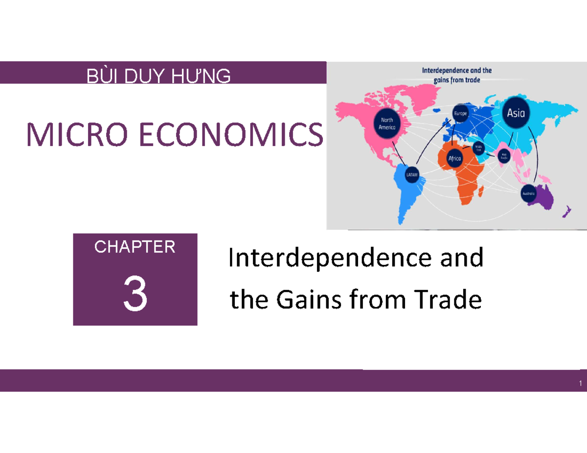 Chapter 3 interdependence and gains from trade - Interactive PowerPoint ...