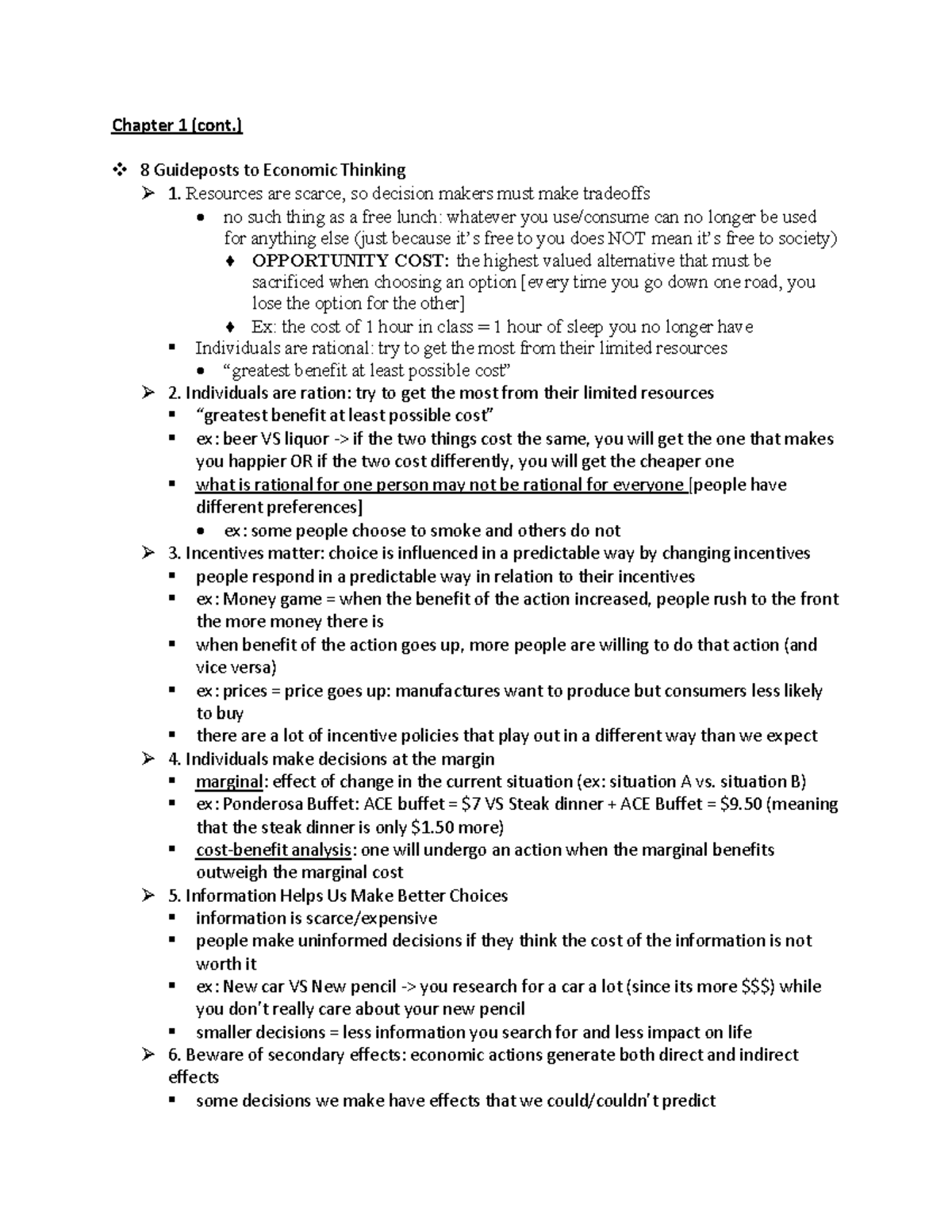 Econ 003 lecture 2 - Professor: Joab Corey - Chapter 1 (cont.) v 8 ...