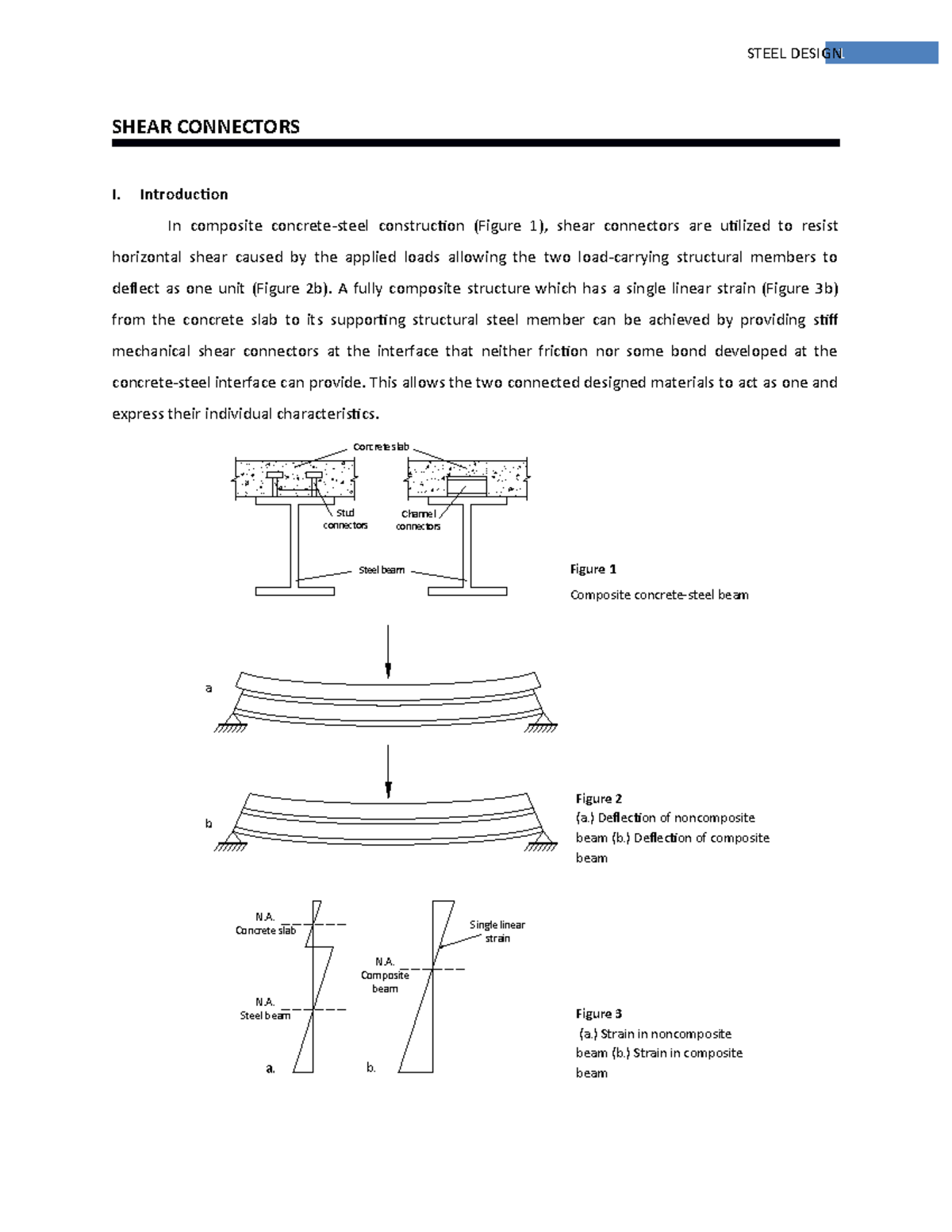 STEEL DESIGN 12 Shear Connectors - STEEL DESIGN1 SHEAR CONNECTORS I ...