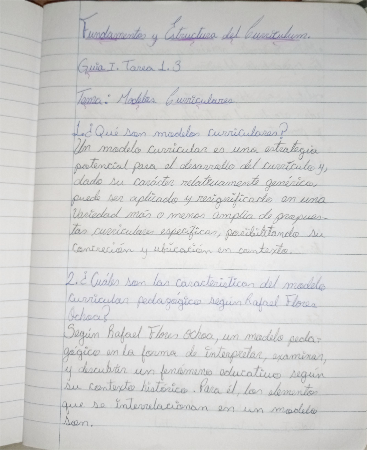 Fundamentos y estructura curricular - Fund Y Estructura Curriculum - Studocu