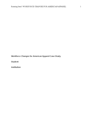 Module eight case study - Robert Case Study Cassie Fults SNHU MGT - 200 December 15, 2023 For ...