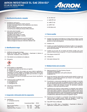 7.- Permatex sellador - HDS - LA HOJA DE DATOS DE SEGURIDAD Fecha de revisión 13-may-2019 ...