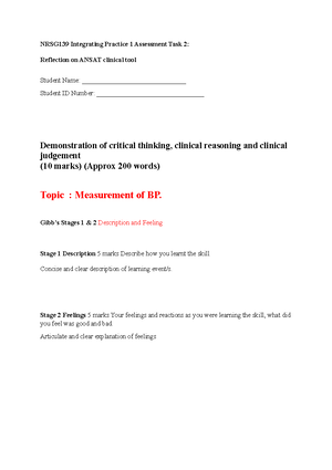 2021 Unit 3, AOS 1 Practice SAC - VCE Psychology Unit 3 Area of Study 1 ...