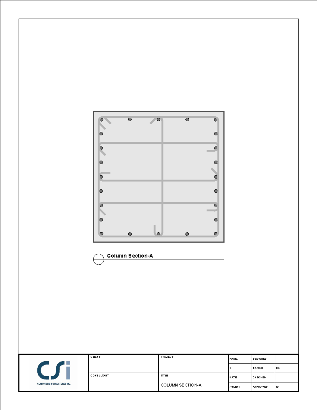 C1 - Beam and column layouts - CLIENT CONSULTANT PROJECT TITLEFLOOR ...