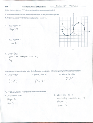 1.2 note guides - Section 1 • Graphs of Equations 5 Section 1 Graphs of Equations Objective: In ...