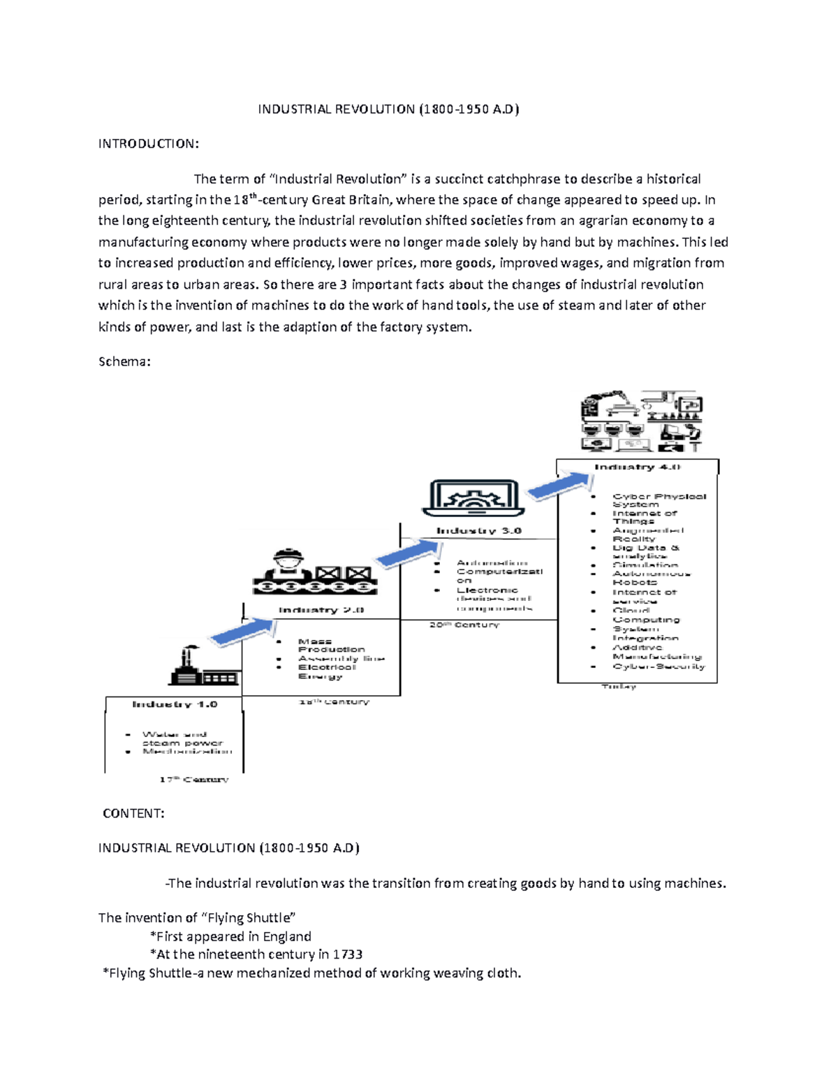 Industrial REVO WPS Office - INDUSTRIAL REVOLUTION (1800-1950 A ...