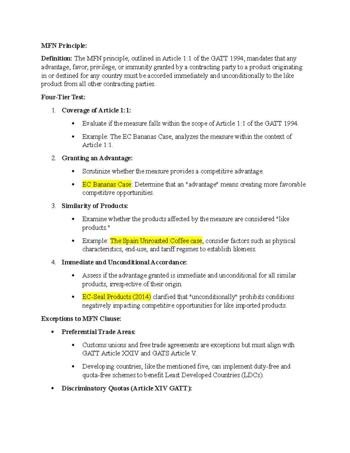 Simplified versions of Lectures 2 and 3 MFN Principle AND National ...