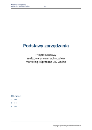 [Solved] jakie zadania wpisa do macierzy odpowiedzialnoci i jakie znaki do - Zarządzanie ...