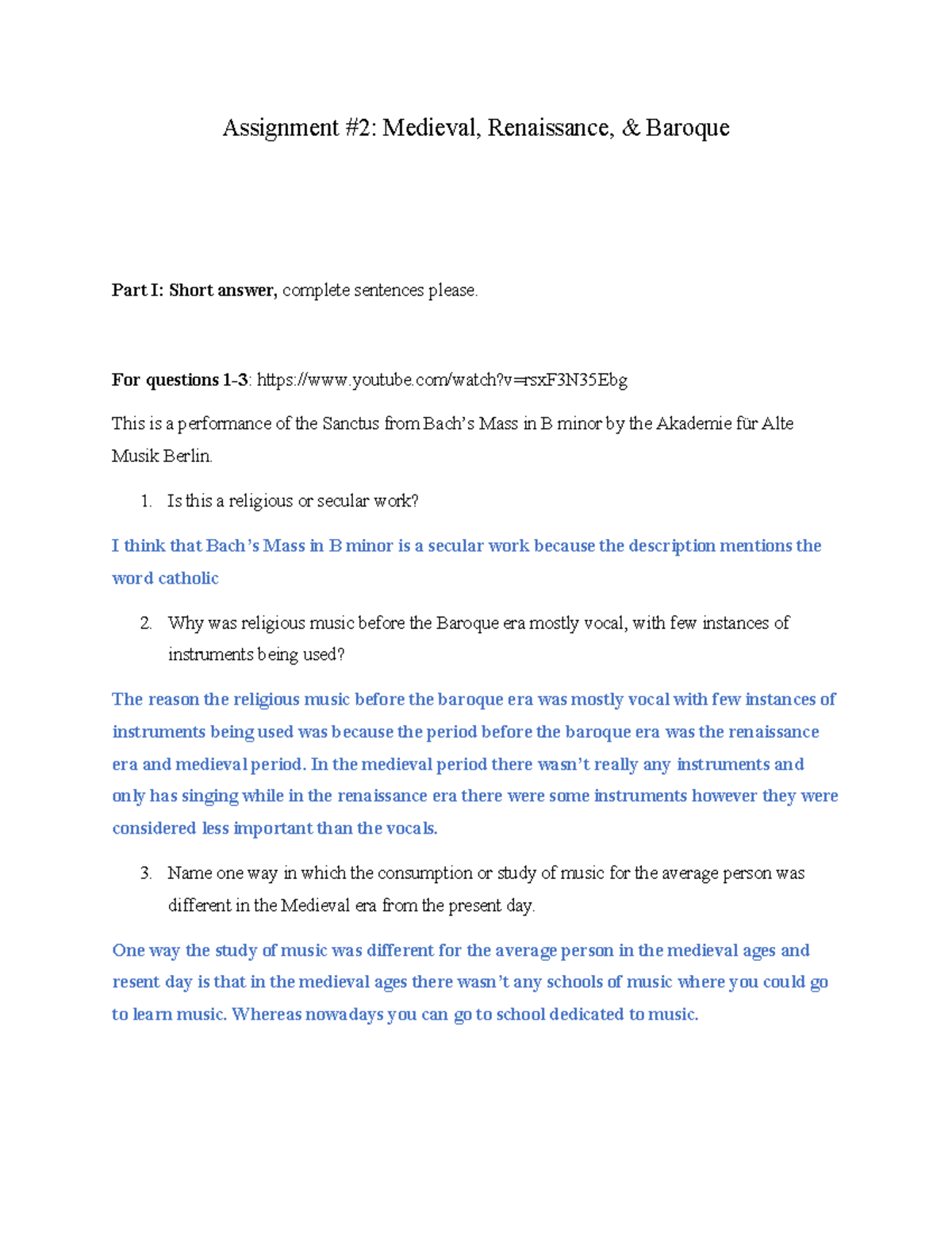 02 - One of the three homework assignments required for this class ...