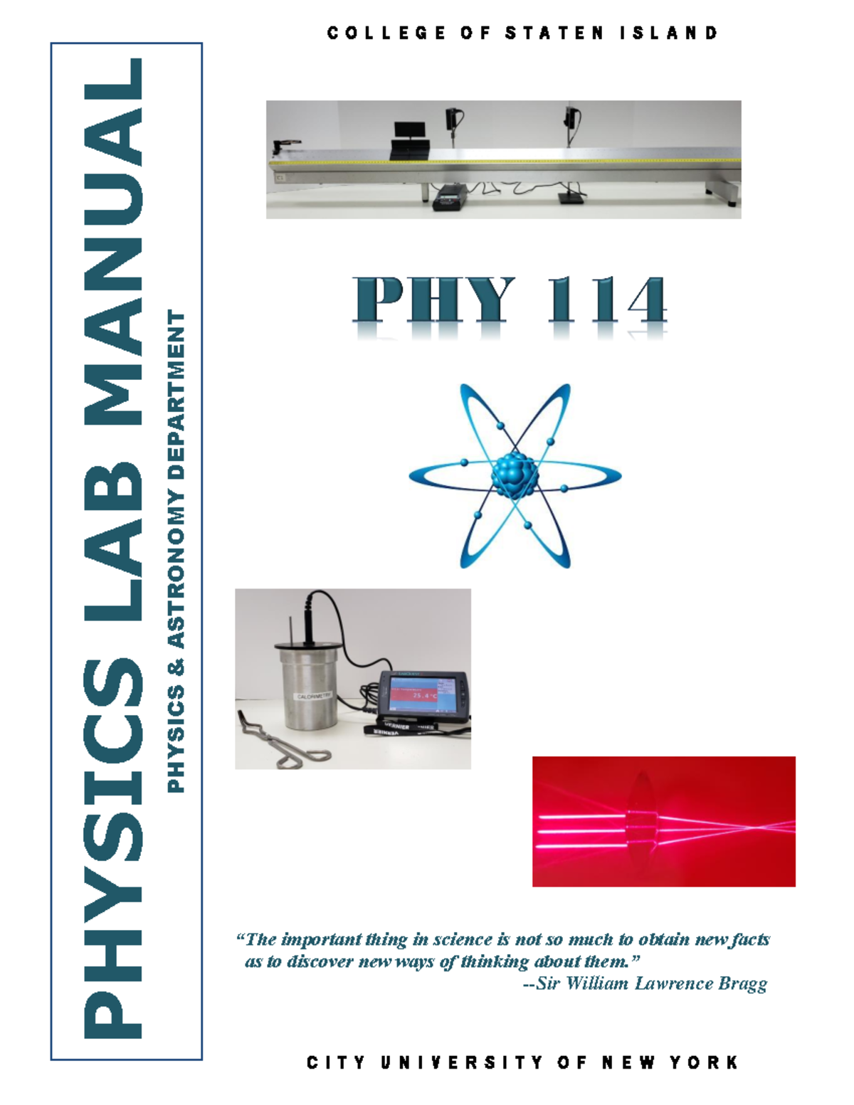 PHY206Lab Manual 2022. Here are all the labs for the whole course ...