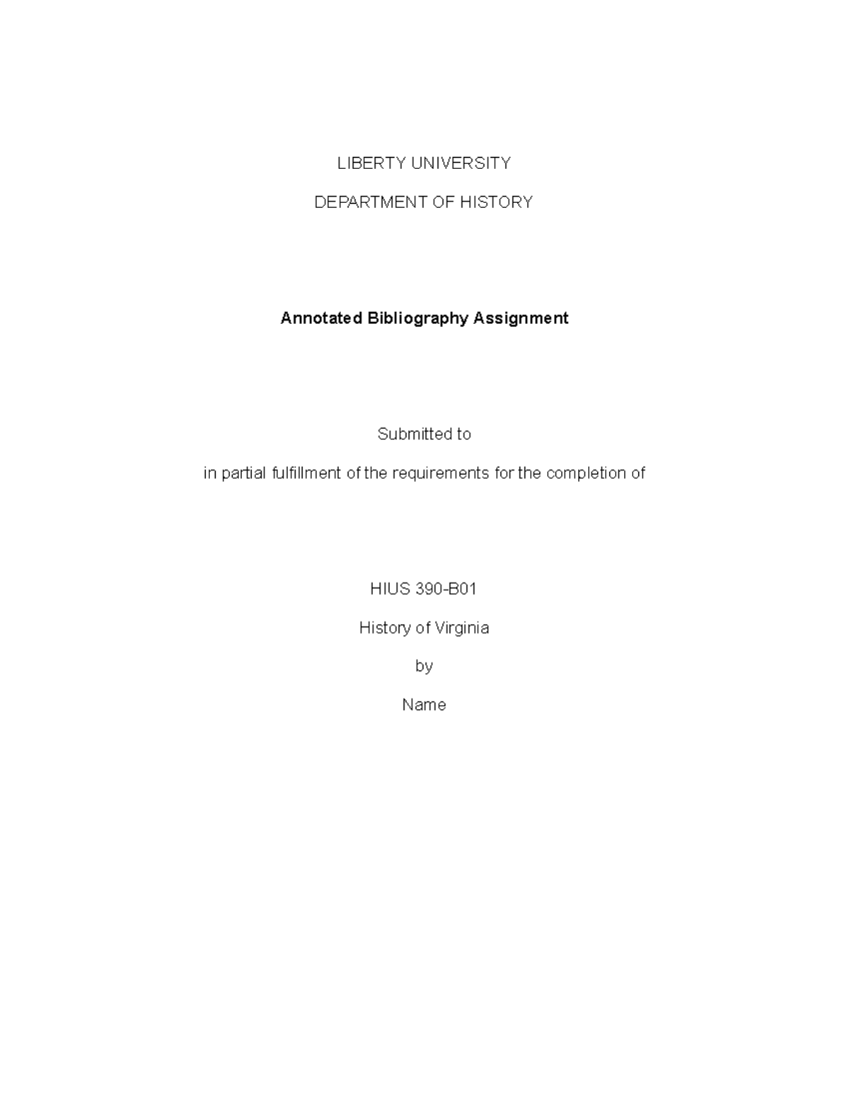 Untitled document (41) - LIBERTY UNIVERSITY DEPARTMENT OF HISTORY ...