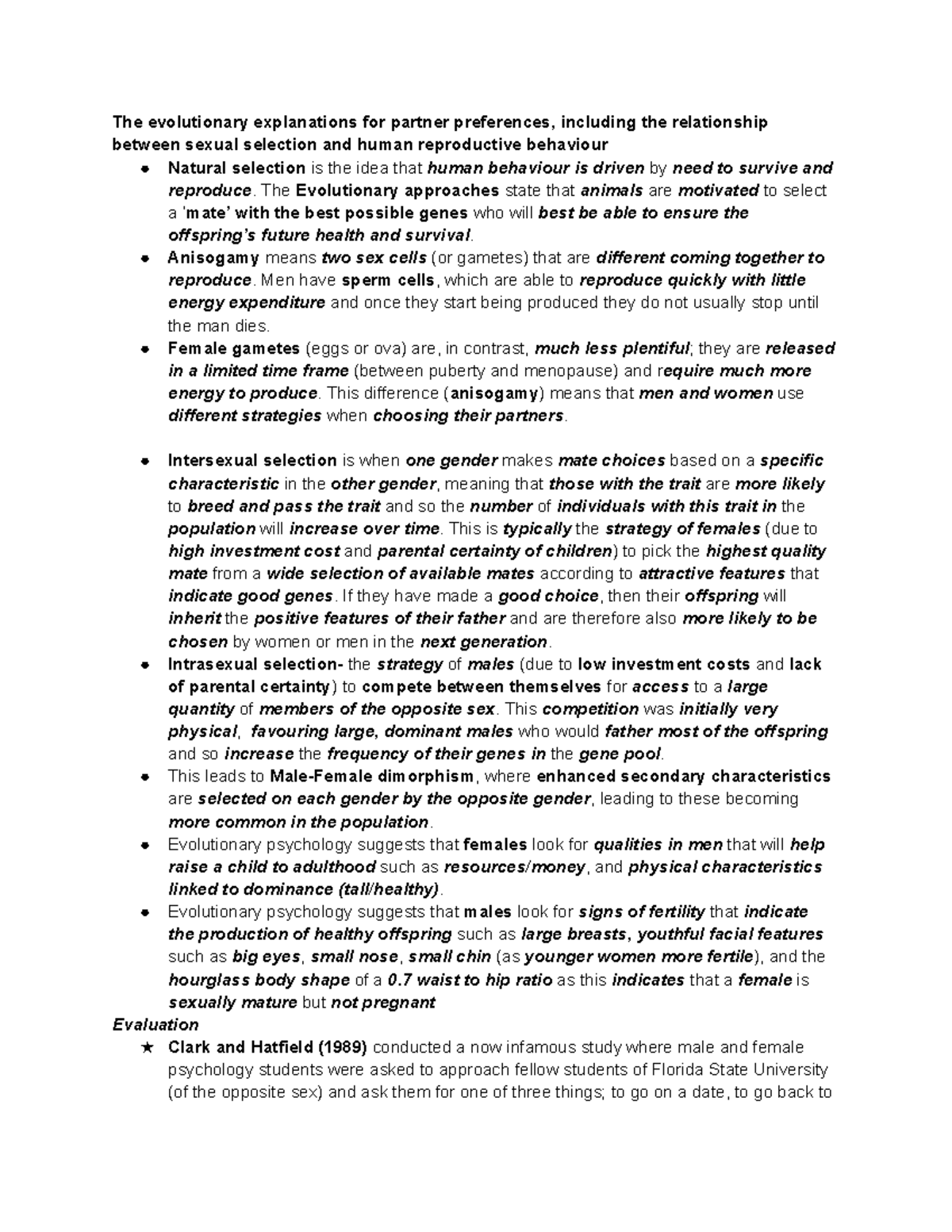 1. Relationships - The evolutionary explanations for partner ...