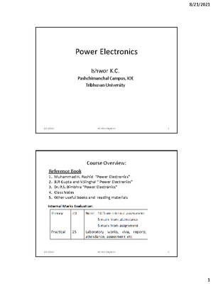 Electronics - formula sheet - (current) (charge) (power) (power) (p ...