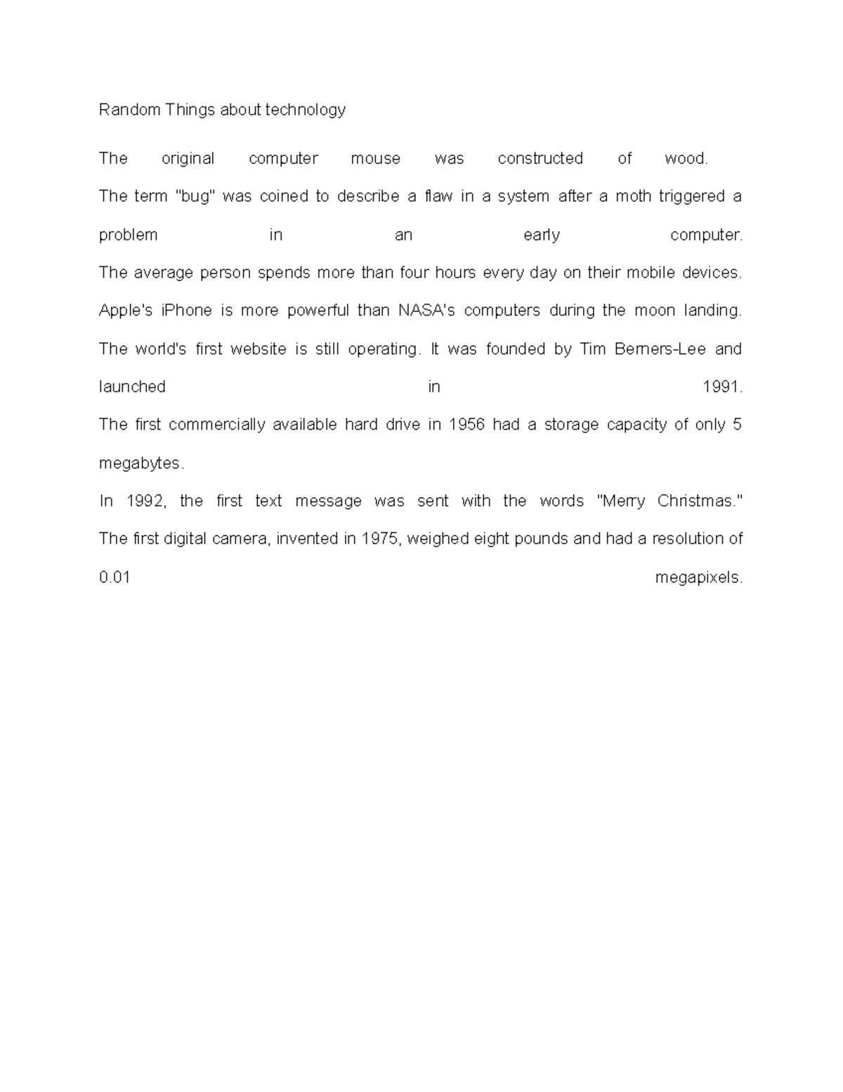 Random Things about technology - The term "bug" was coined to describe ...