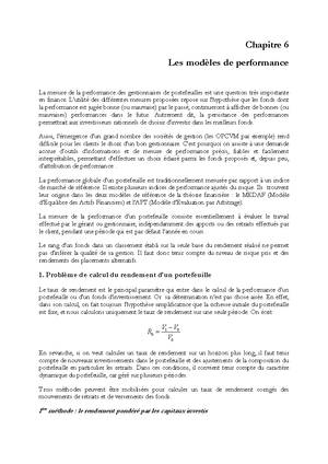 Gestion DE Portefeuille Exercices-27-64 - Document de travail réservé aux élèves de l’Intec ...