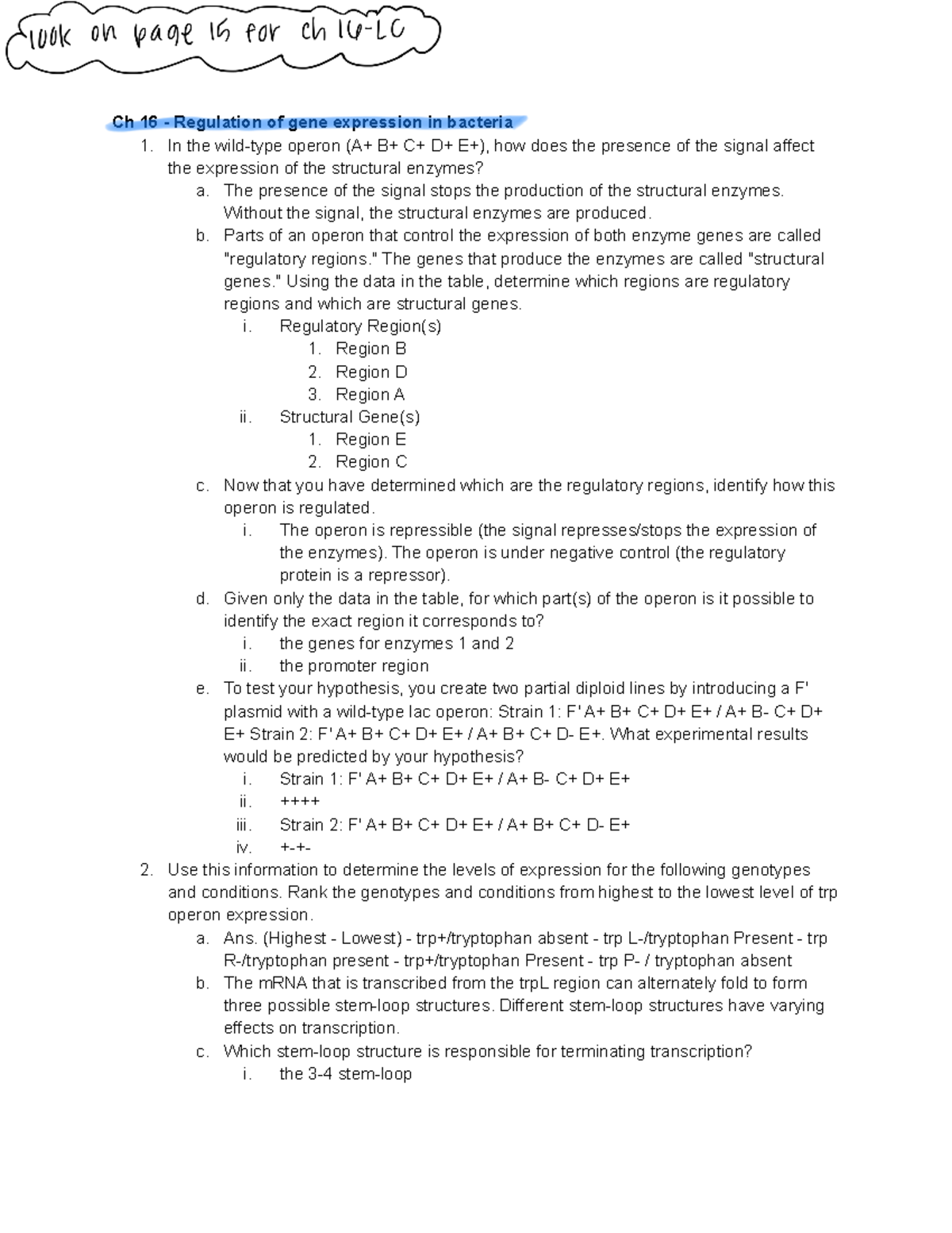 Genetics study guide exam 3 full - &K 5HJXODWLRQ RI JHQH H[SUHVVLRQ LQ ...