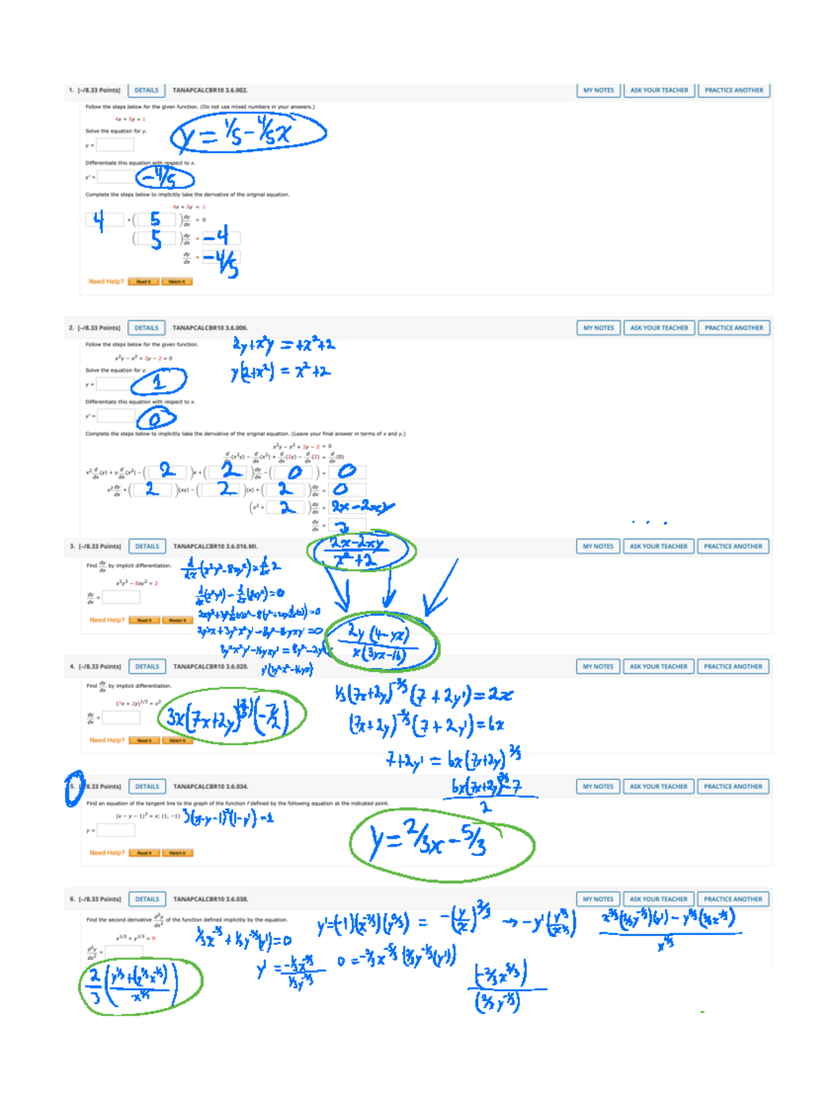 HW Journal 3.6 Summary with Examples - MATH 185 - Studocu