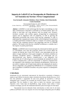 Low Power Wide Area Network Analysis Can Lo Ra Scale - 162 IEEE ...