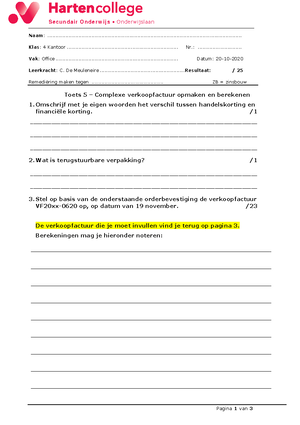 MAR 01 - Hendrik Claessens Minimum Algemeen Rekeningenstelsel (MAR ...