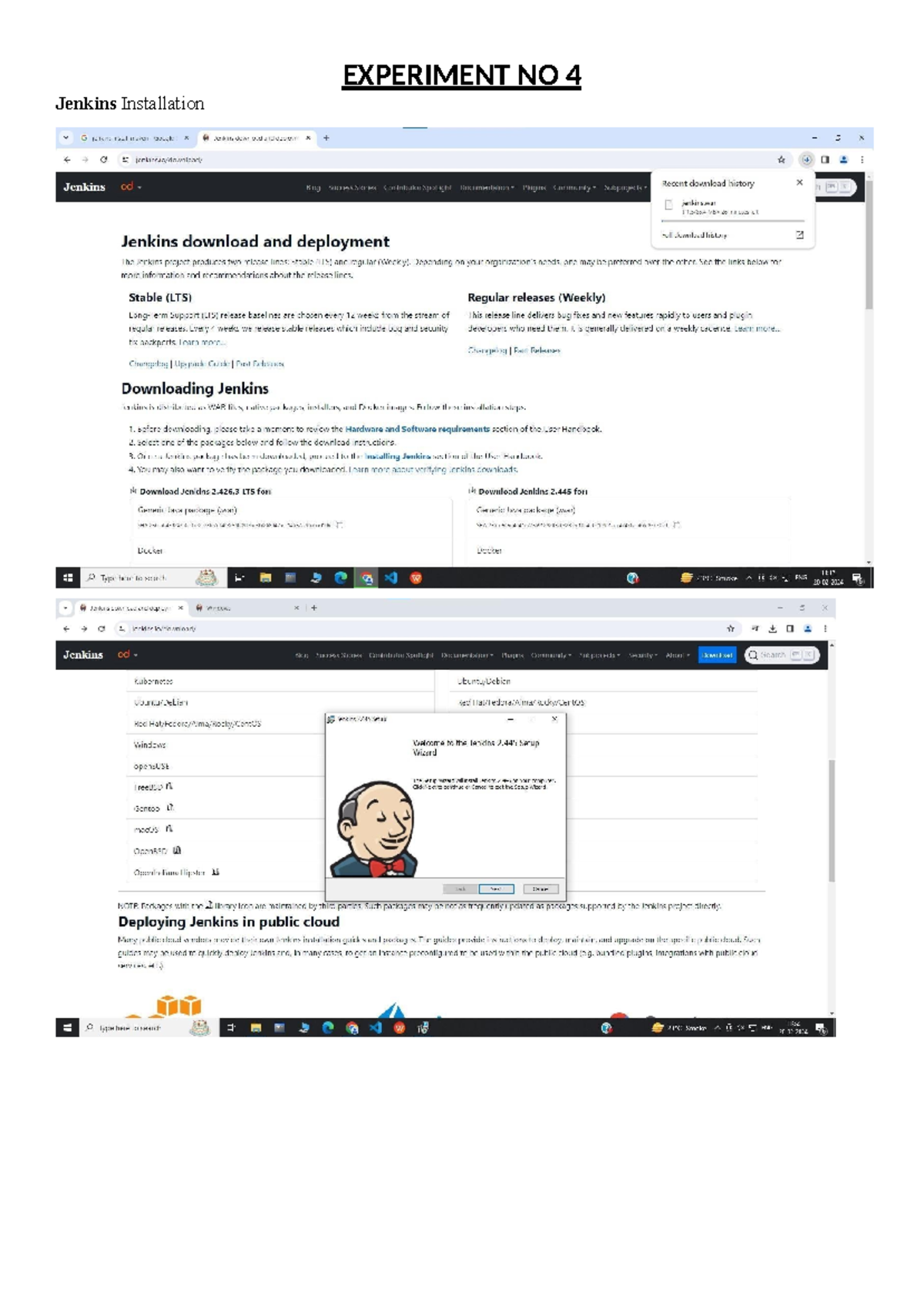 Sepm4 - sepm practical number 4 - software engineering and project management - Jenkins ...