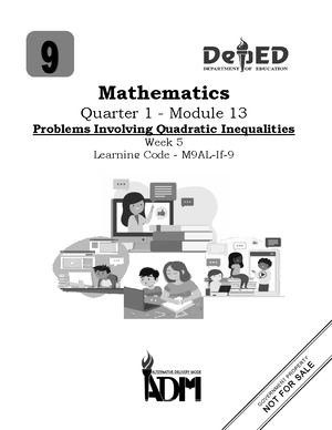Math9 Quarter 1 Module 15 Final-V3-1 - s Mathematics Quarter 1-Module ...