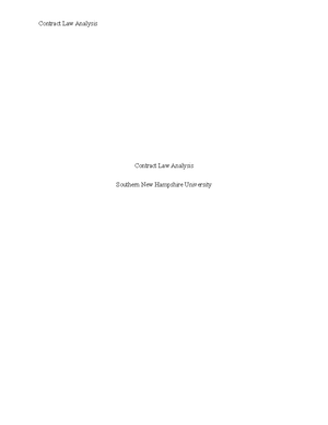 Project Two Framework - BUS-206 Business Law I, Project Two Framework ...