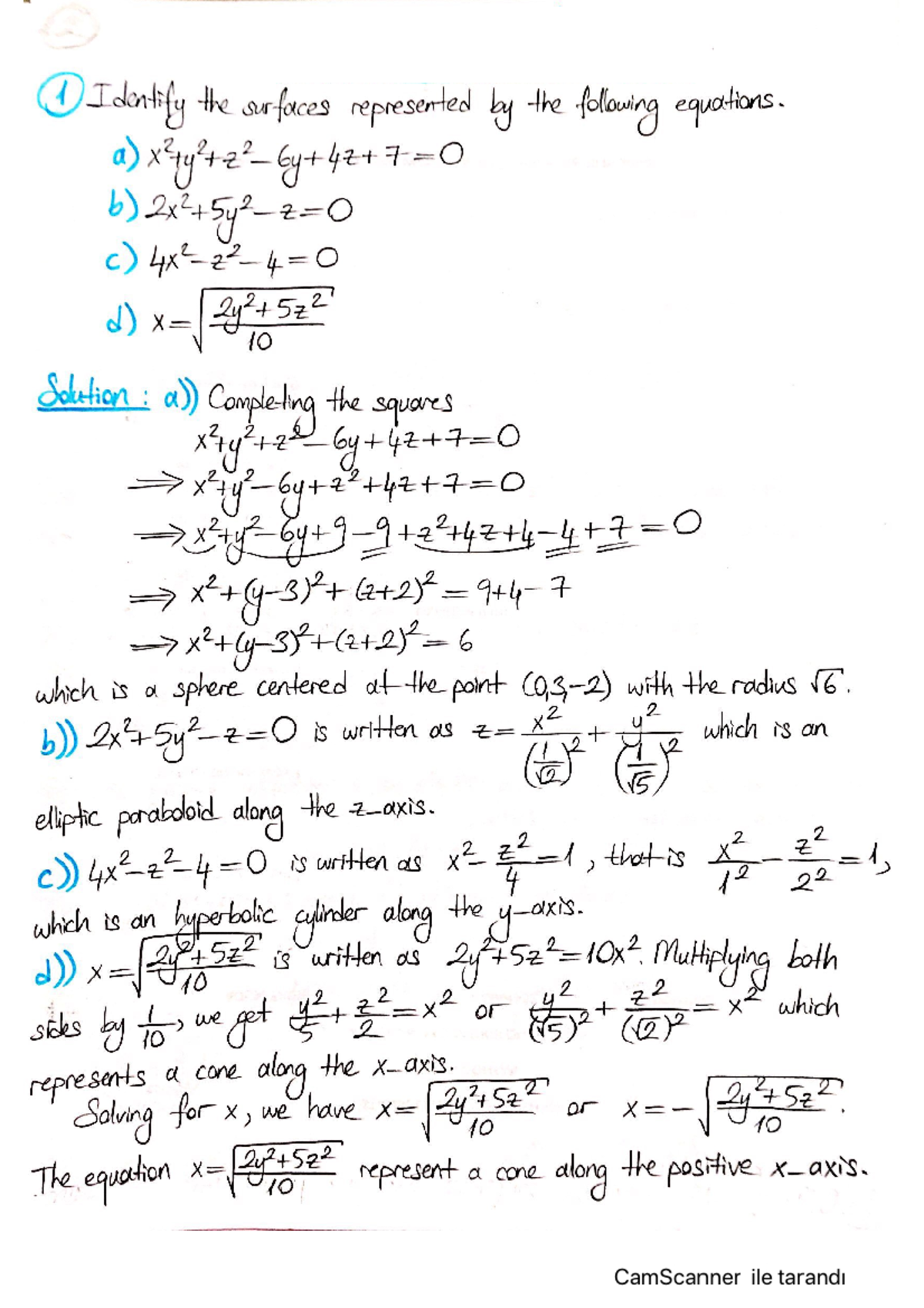 Recitation 3 - Mathematics I - Studocu
