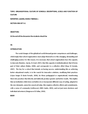 PROF ED 104 SG 1 - SG1 - Introduction to Society, Community and ...