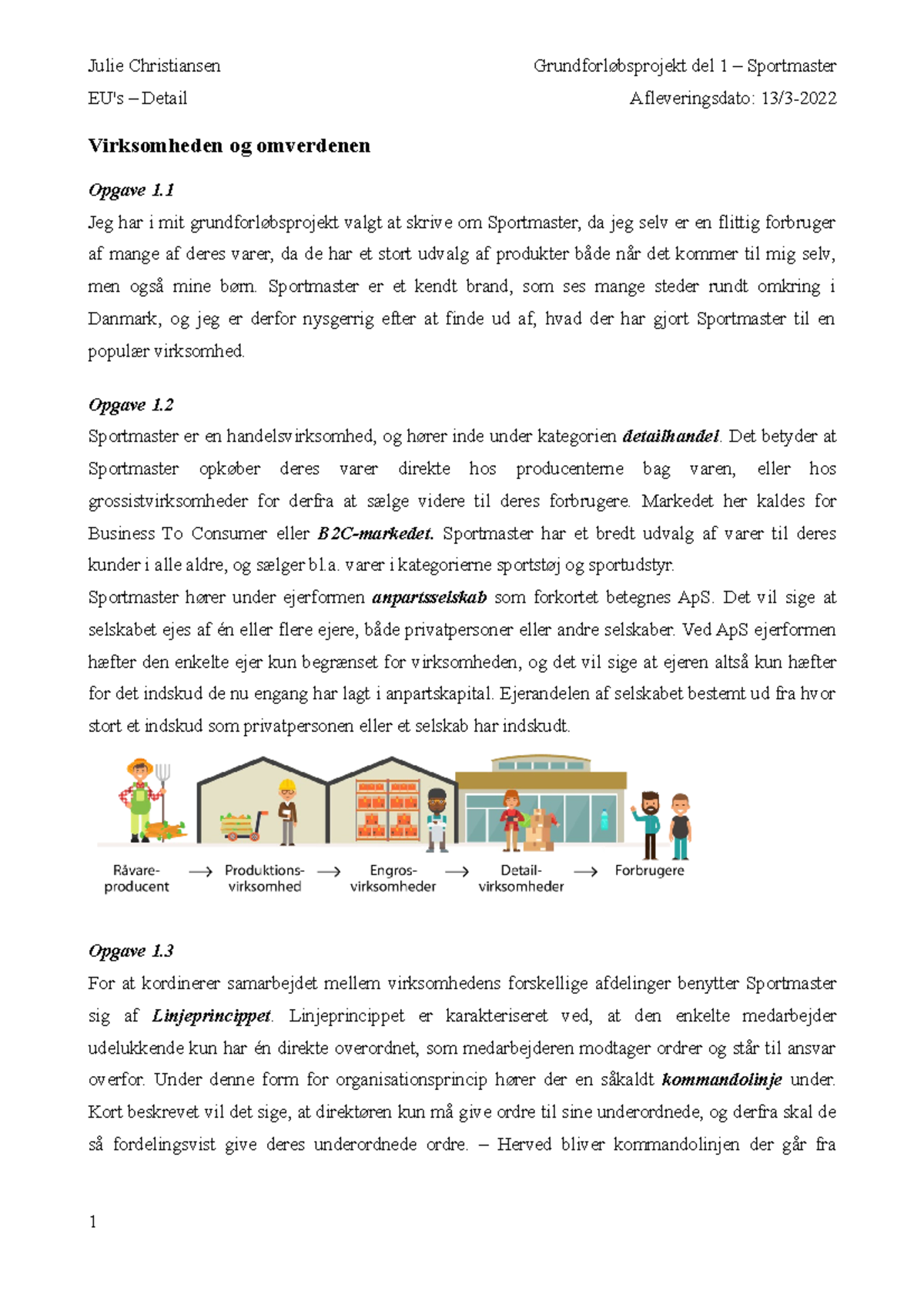Grundforløbsprojekt del 1 segmentering på konsumentmarkedet b2c - EU's ...