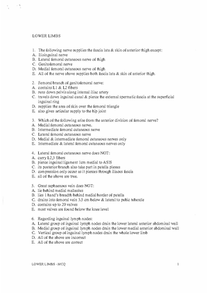 Head Neck mcqs - anatomy of the head and neck mcqs with answers ...