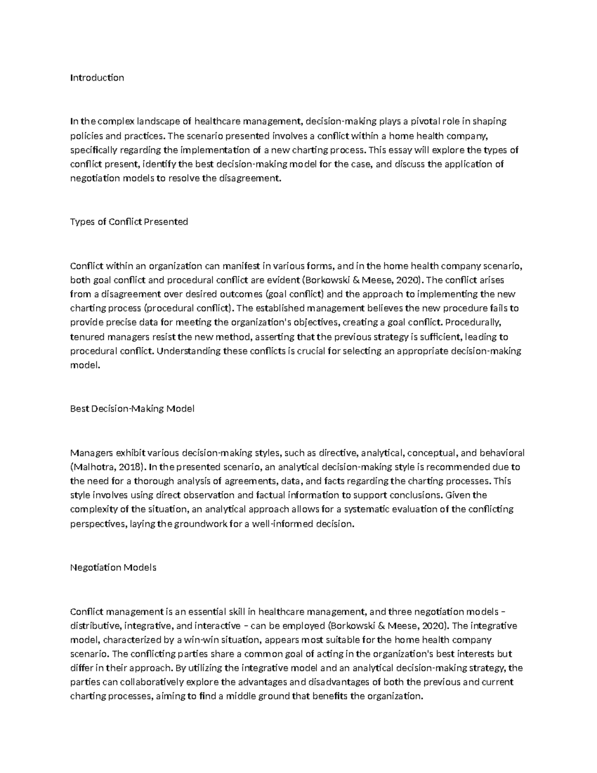 Introductio 1 - healthclass - Introduction In the complex landscape of ...