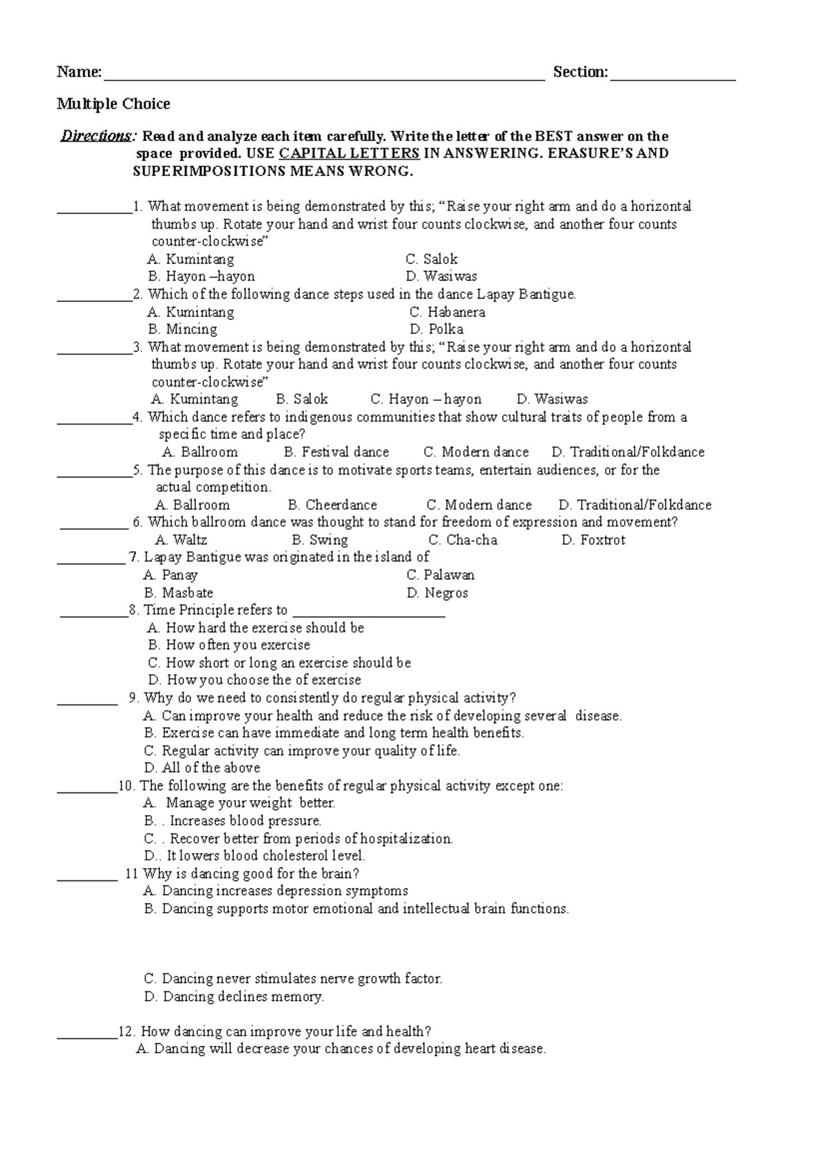 Grade 3 Summative Test With Answer Key modules 1 2 2nd Quarter Deped