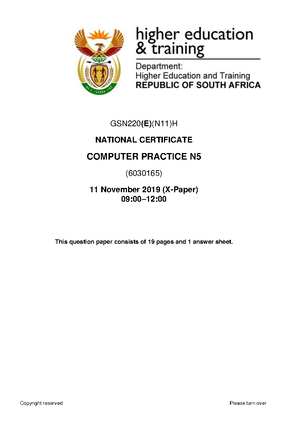 N5 Labour Relations Lecturer Guide - Labour Relations N Lecturer Guide ...