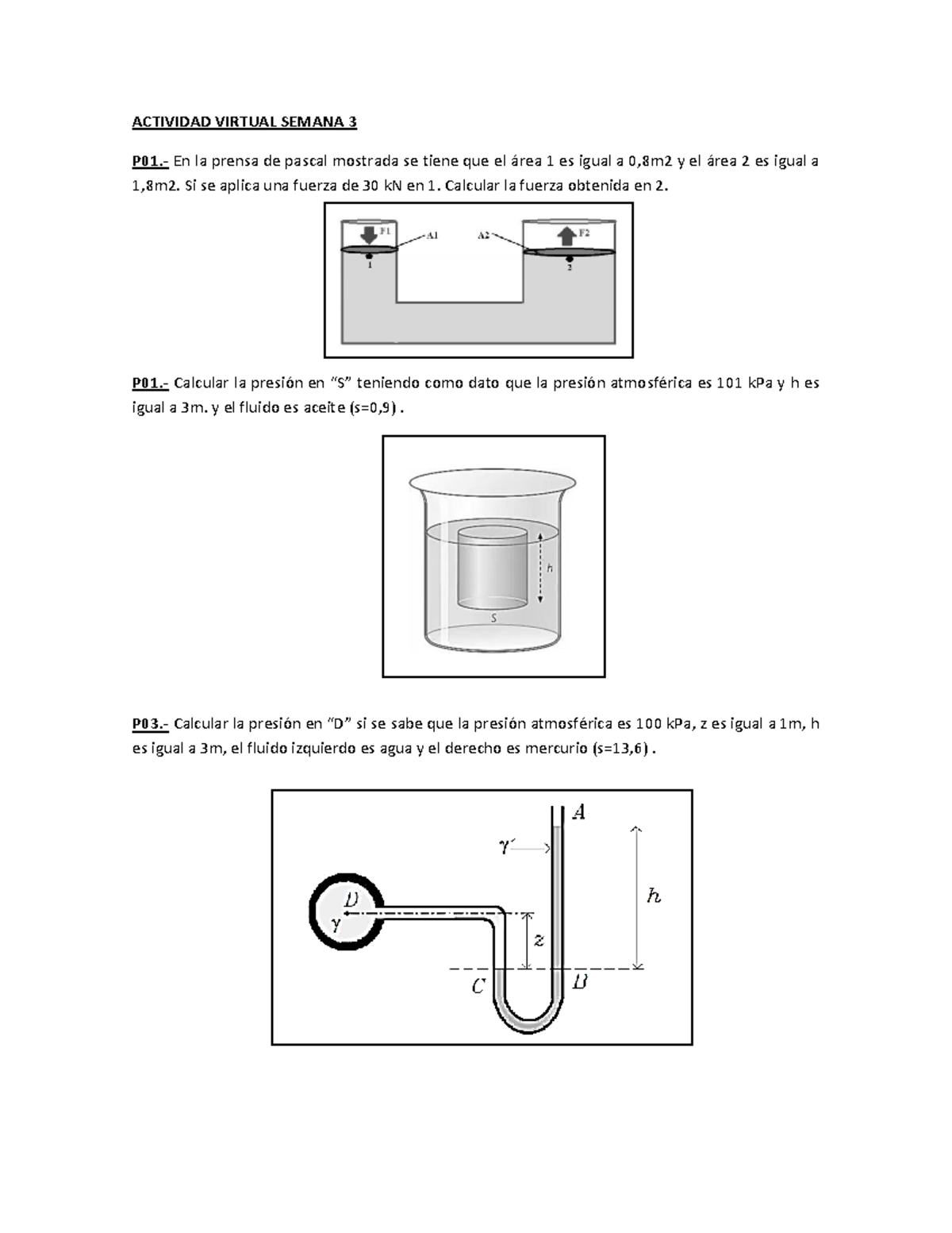 U2 S3 Actividad virtual - ACTIVIDAD VIRTUAL SEMANA 3 P01.- En la prensa ...