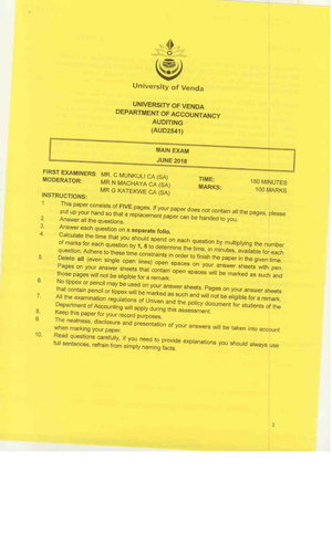 Unit 6 Module 4 - King IV (Course Notes AND Question Bank) - AUD UNIT 6 ...