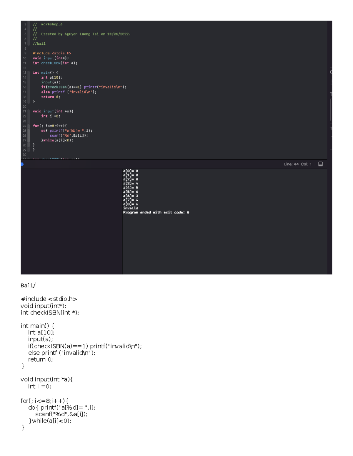 Workshop 06 - evelop an SEC code for a 16-bit data word. Generate the ...