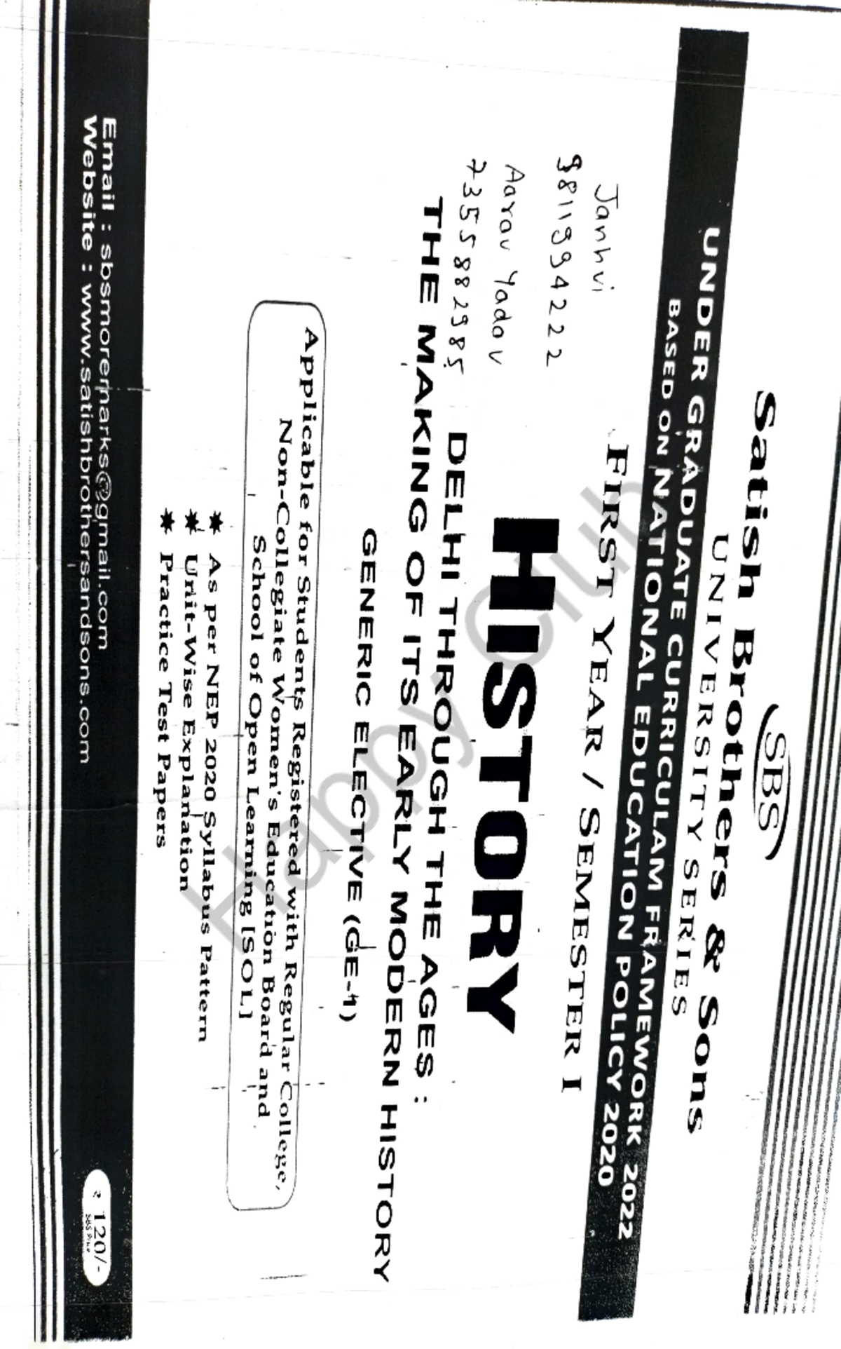 History GE - 22518 - Studocu