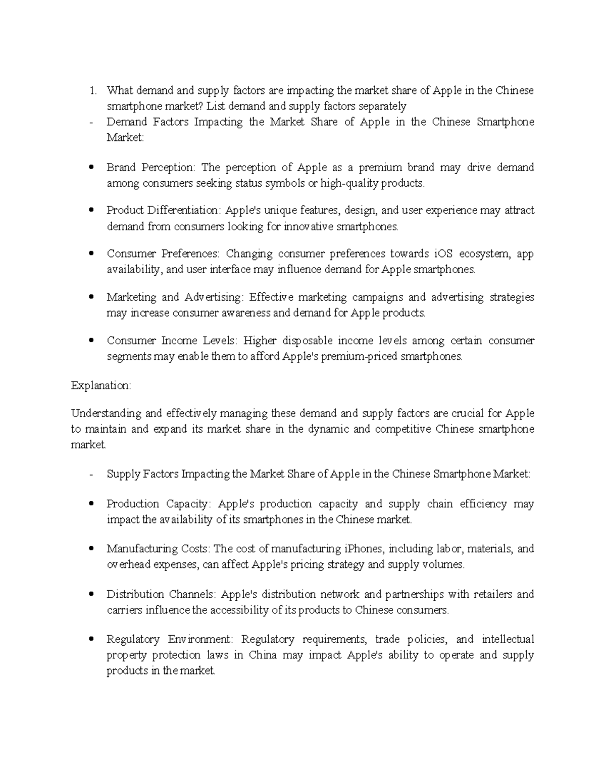 Apple - Product Differentiation: Apple's unique features, design, and ...