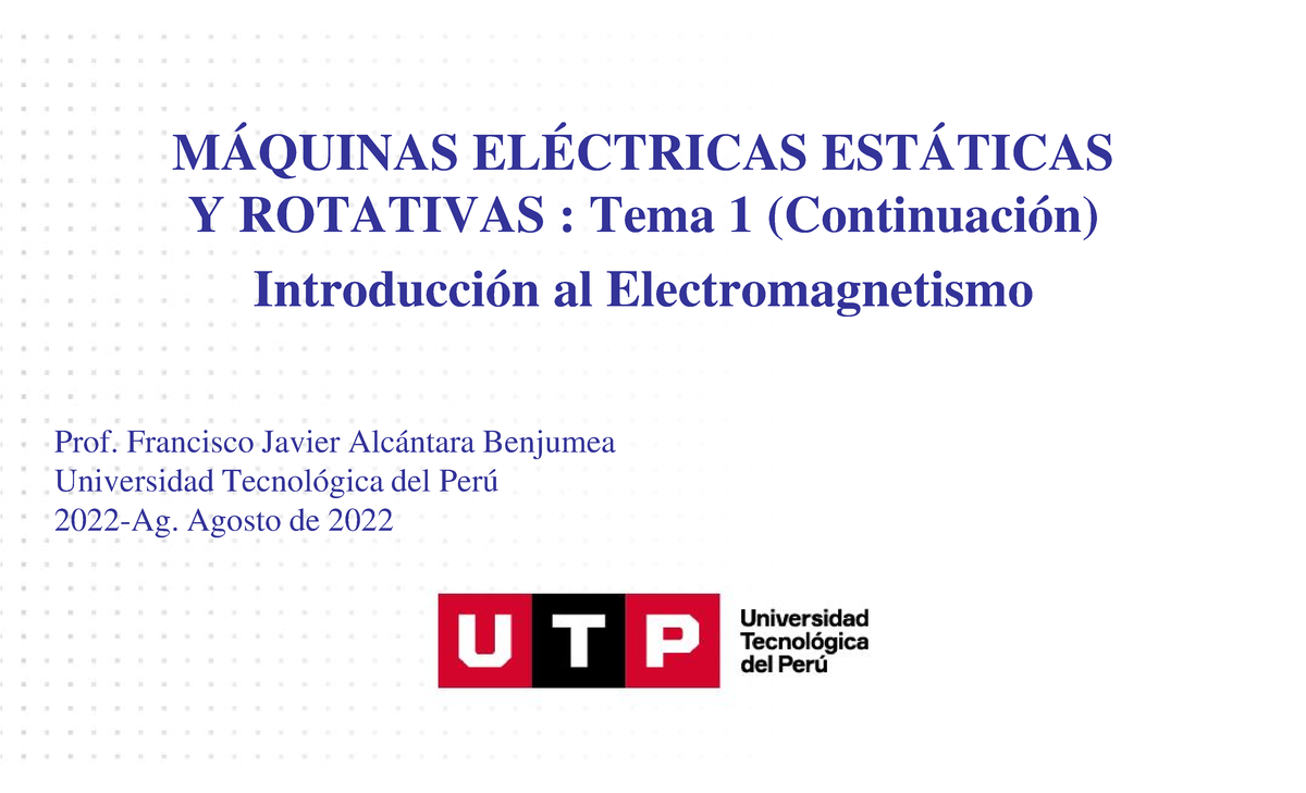 Tema 1b - Practicas y anotaciones del curso Máquinas Eléctricas Estáticas y Rotativas - MÁQUINAS ...
