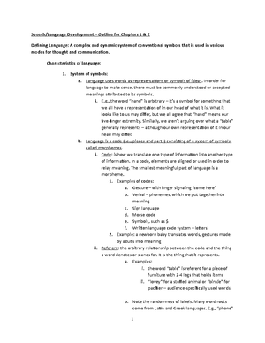 Chapter 7 - Preschool Outline - Preschool Outline – CHAPTER 7 Preschool ...