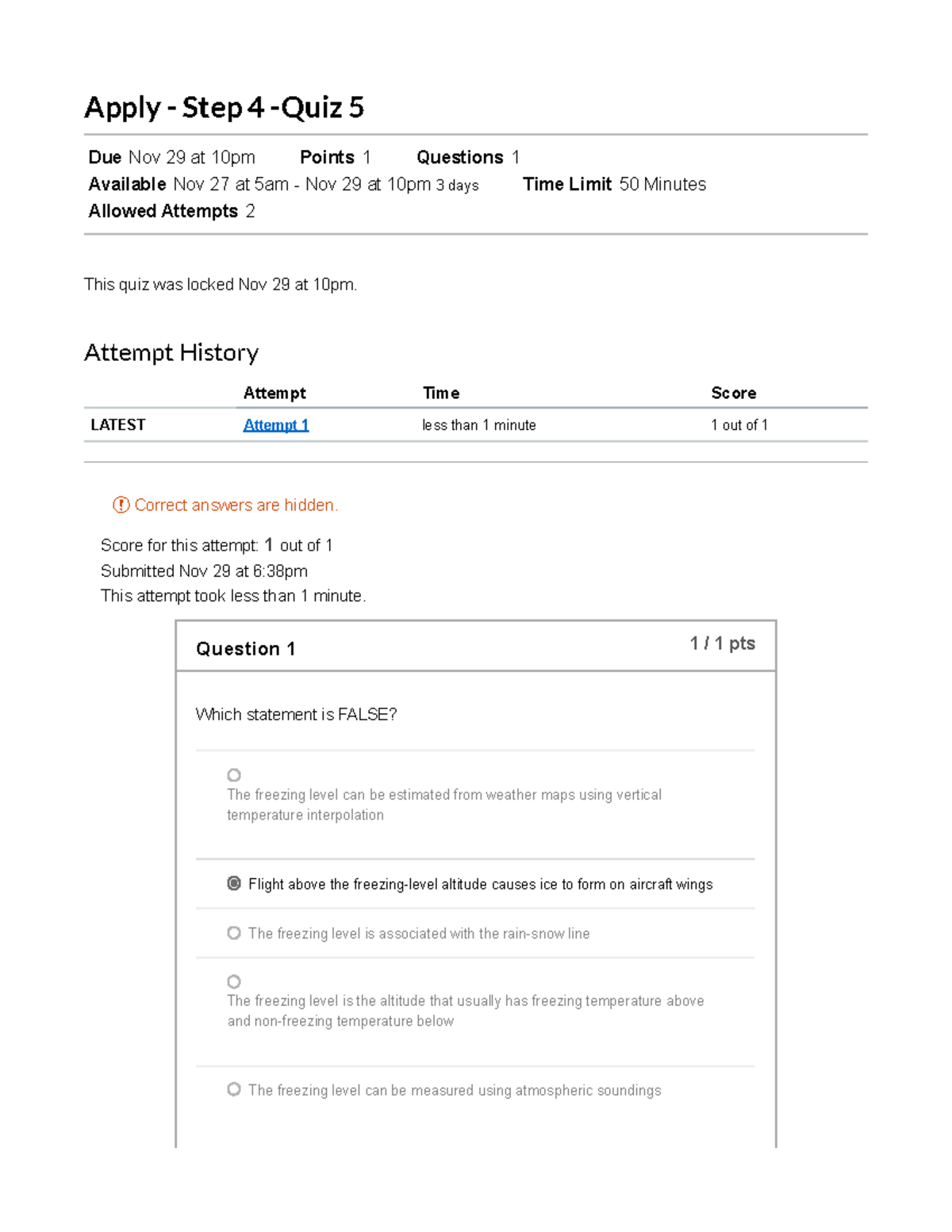 Apply - Step-4 - Quiz-5 - Apply - Step 4 -Quiz 5 Due Nov 29 at 10pm ...
