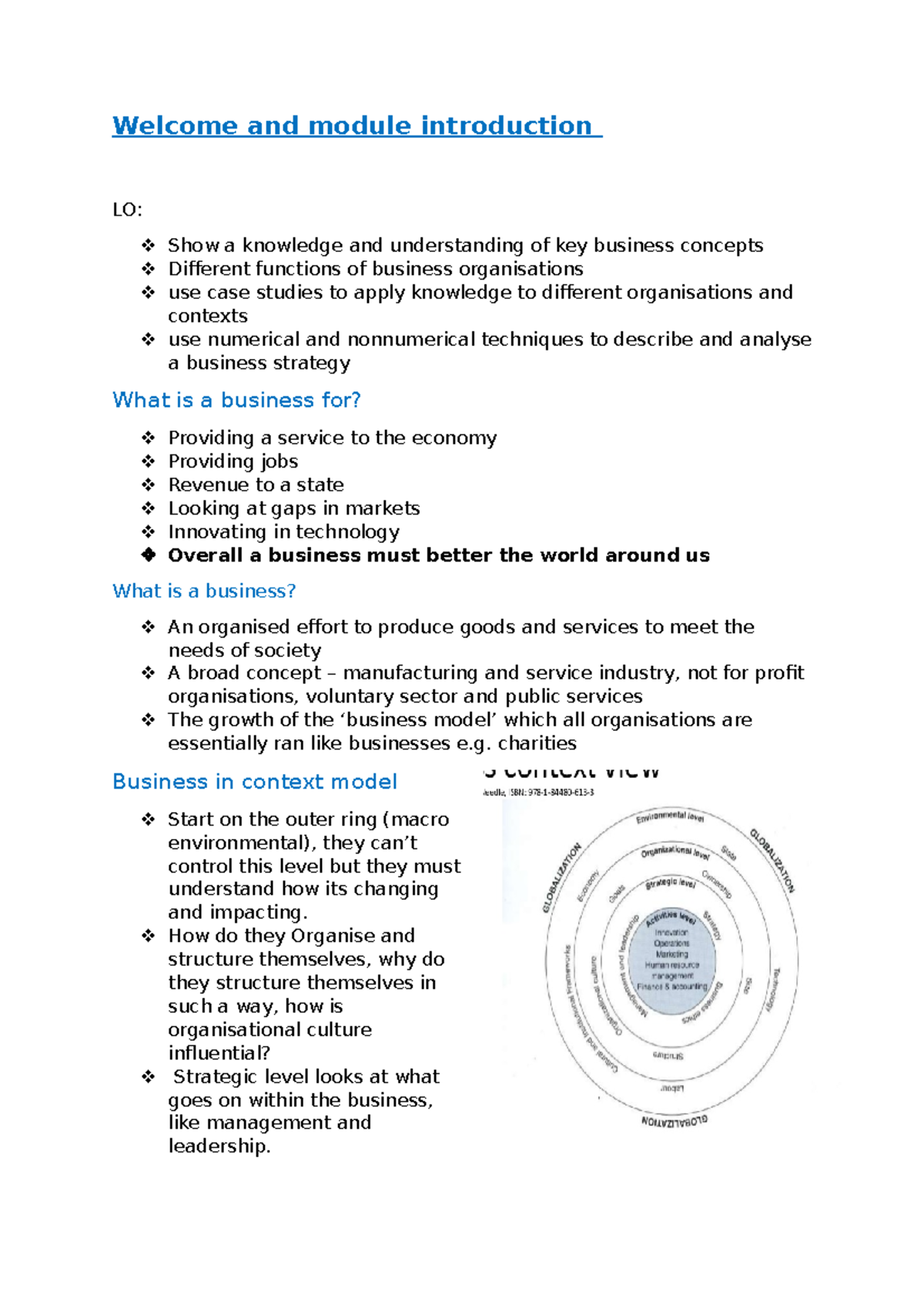 Week 1 - Welcome and module introduction - Welcome and module ...