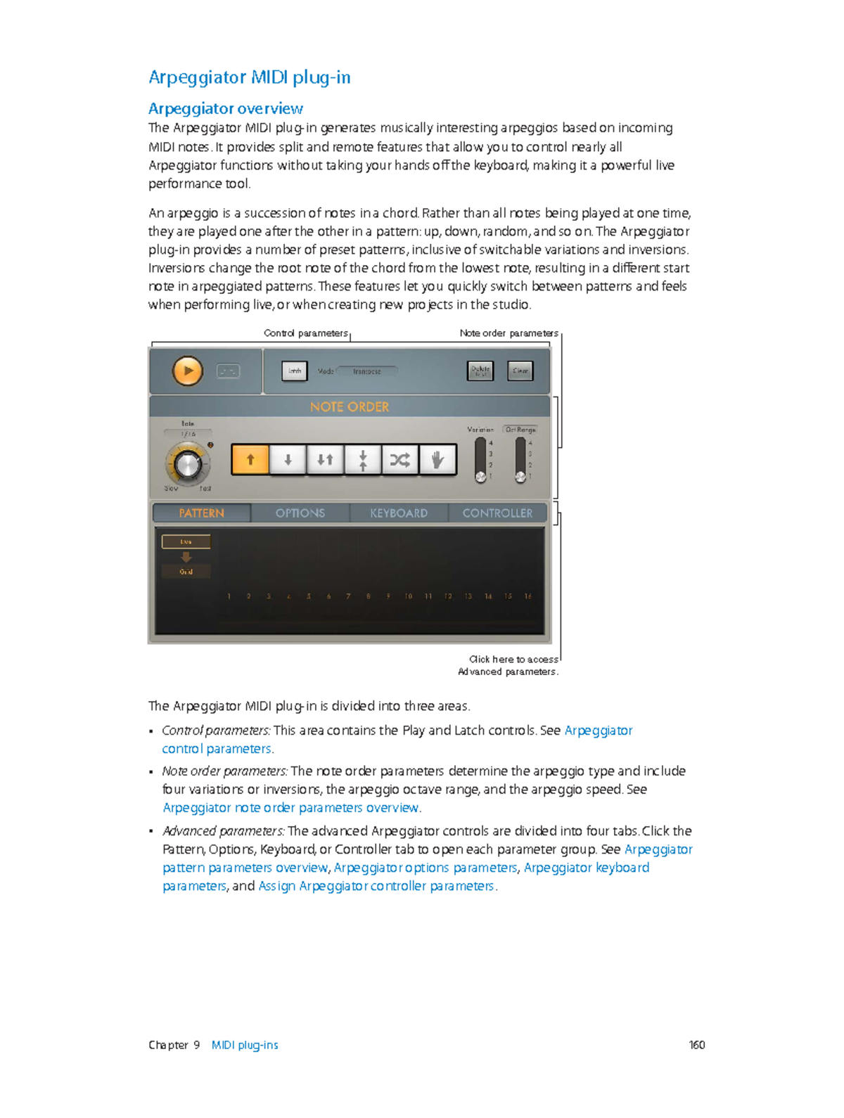 Arpeggiator MIDI Plug-In Tutorial Handout - Arpeggiator MIDI plug-in ...