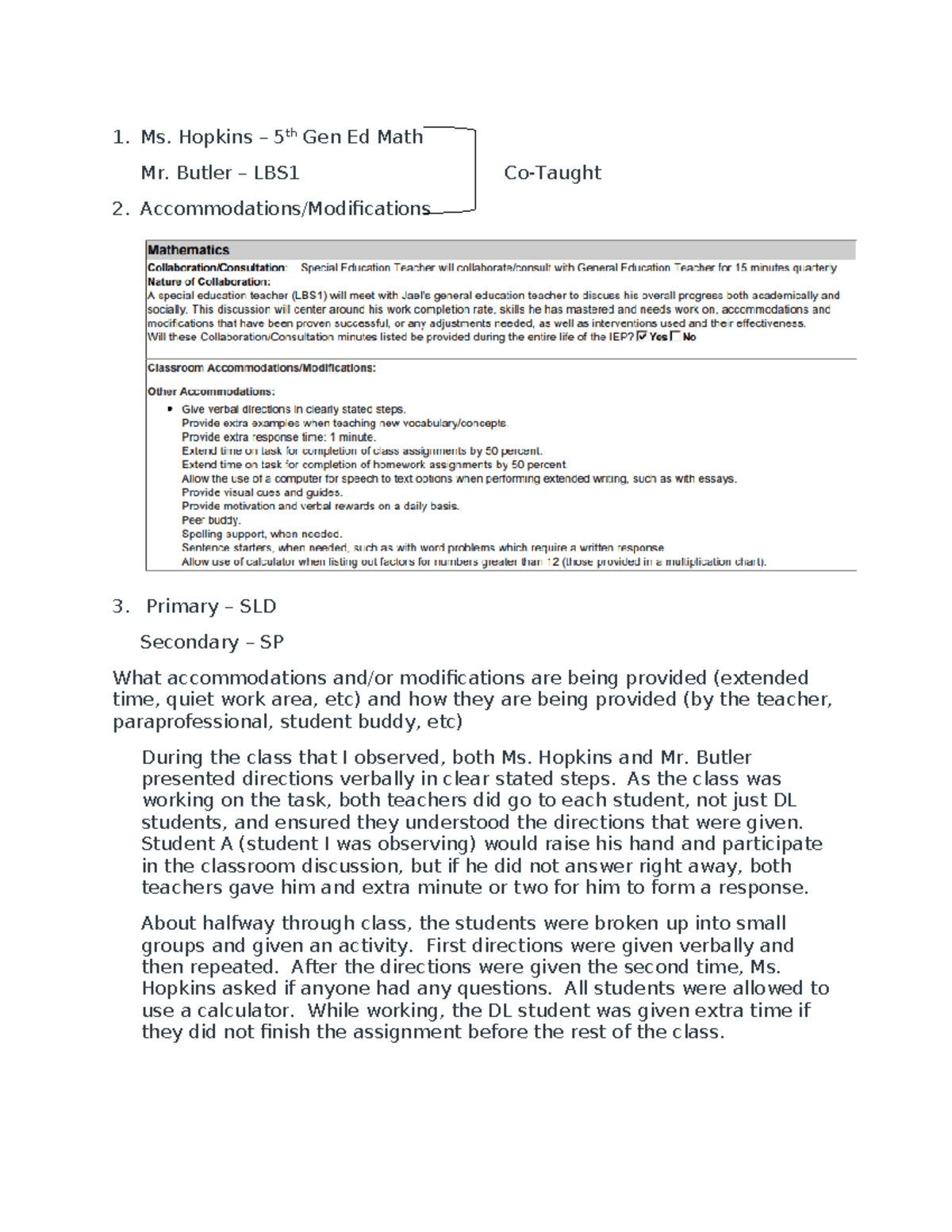 Module 04 Assignment - Accommodations and Modifications Project - Ms ...