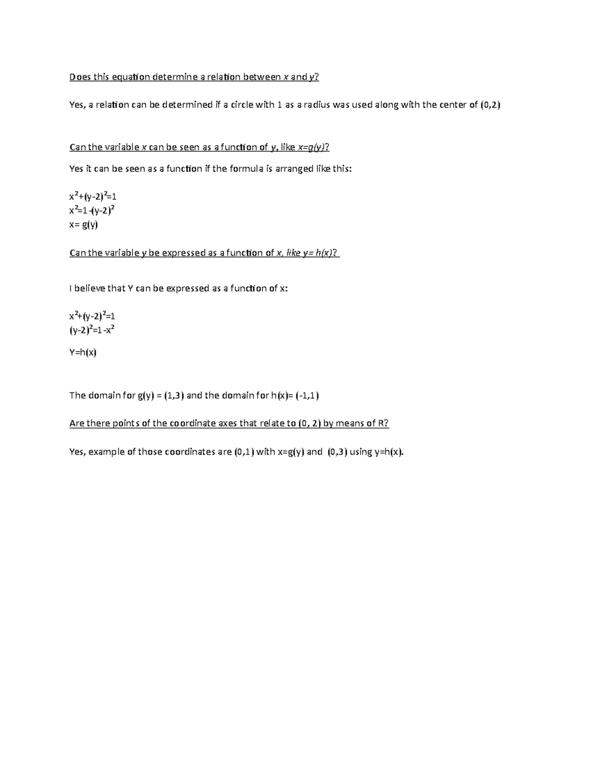 Discussion Unit 1 - MATH 1201 - UoPeople - Studocu