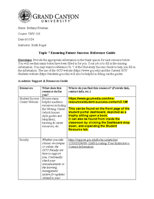 Apa format Returning to School - Reflection: Academic Path Brittany ...